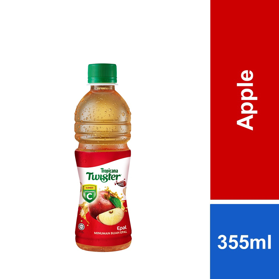 Tropicana Twister Apple 355ml | Shopee Malaysia