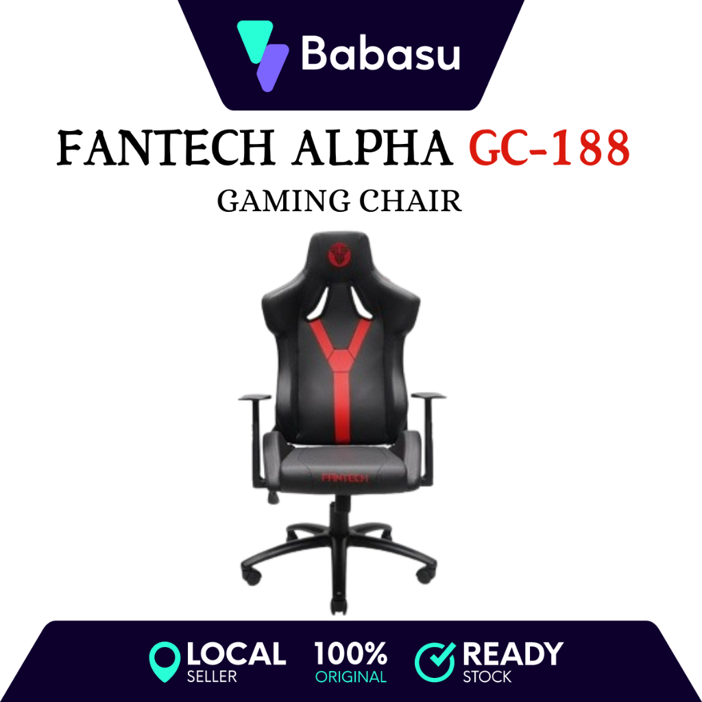 FANTECH Alpha GC-188 Gaming Chair with Ergonimic Build, Durable ...