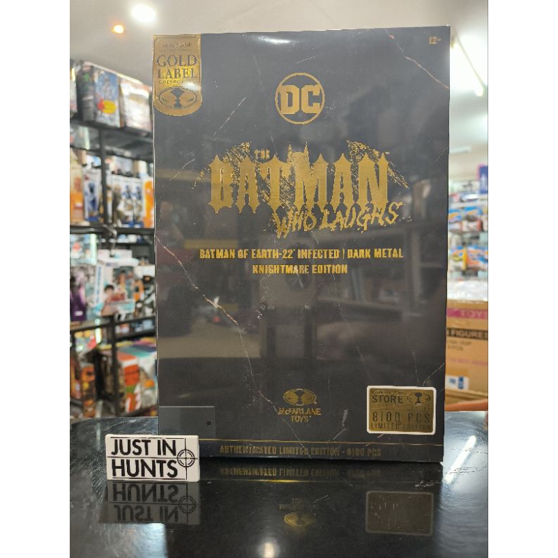 McFarlane Toys DC Multiverse 7"Inch Gold Label Batman Who Laughs BATMAN ...