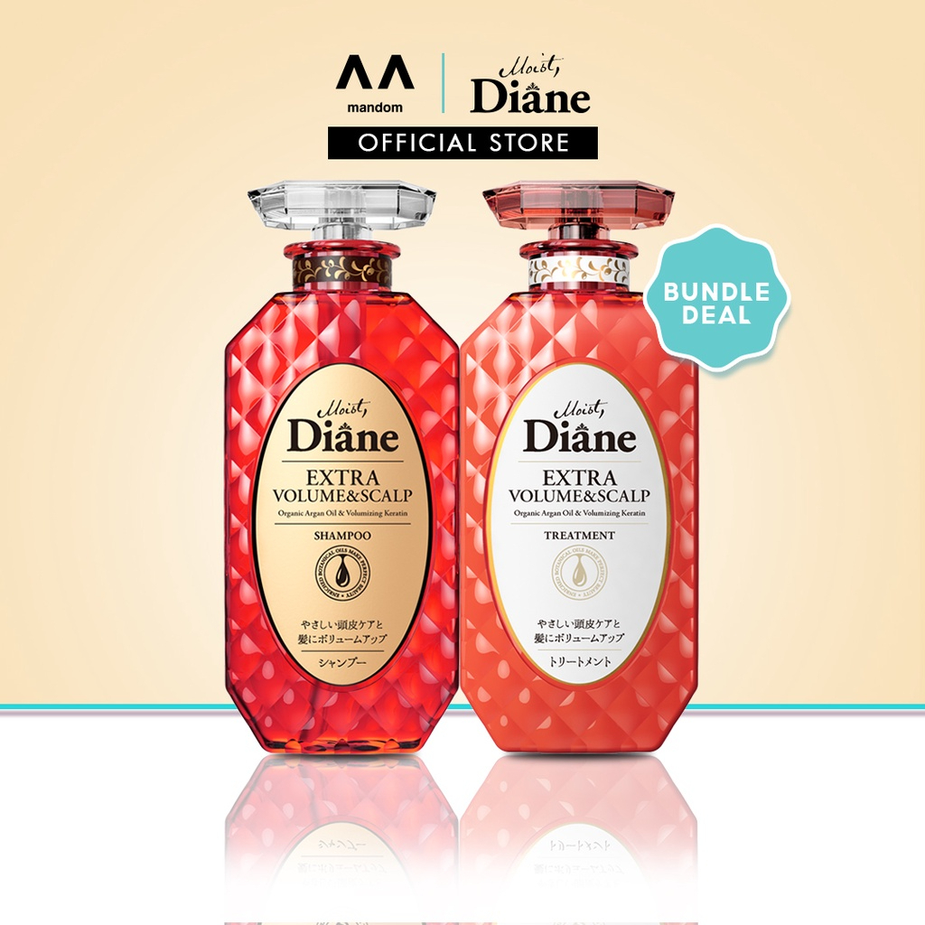 [Bundle Deal] MOIST DIANE Perfect Beauty Extra Volume & Scalp Shampoo ...