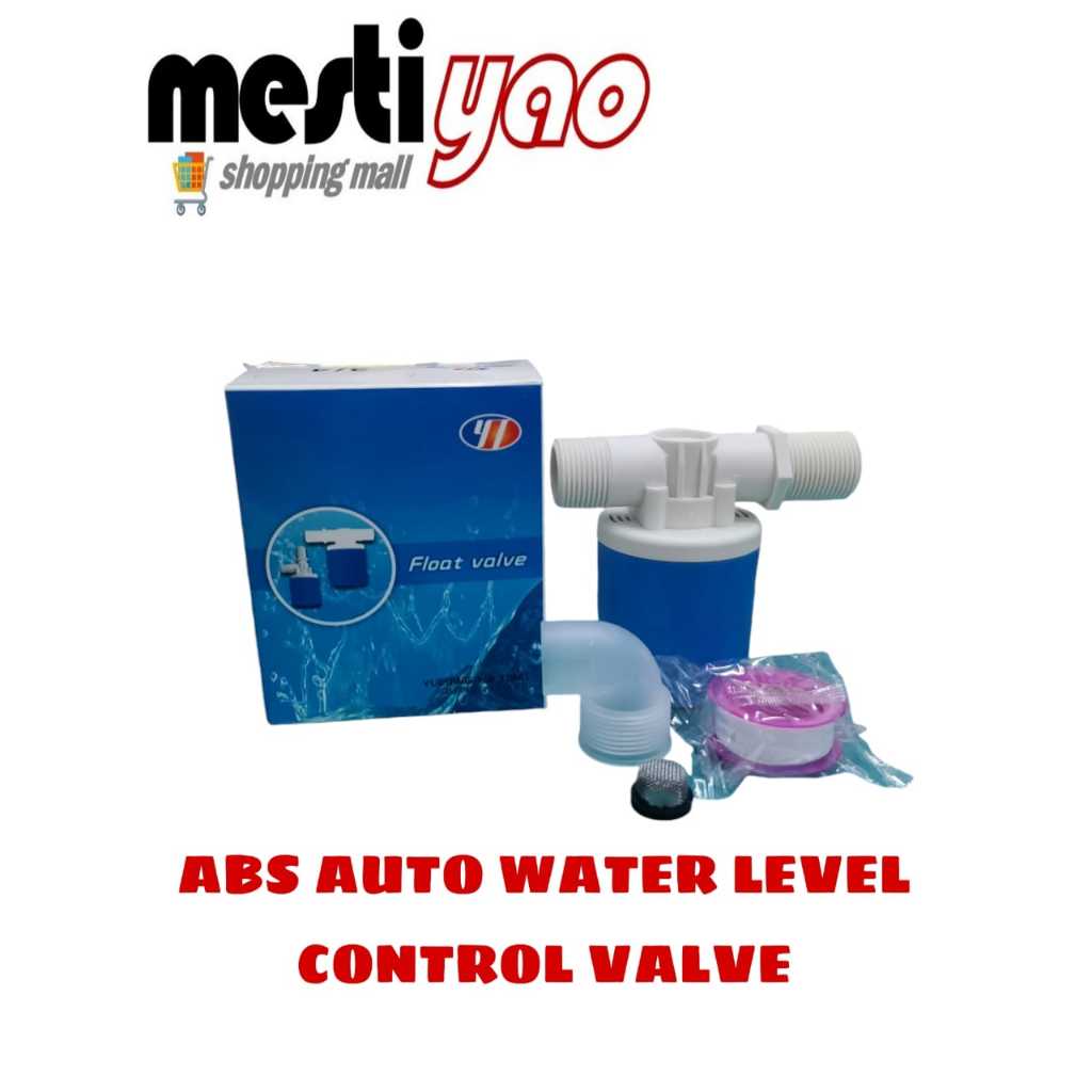 1/2",3/4" ABS WATER LEVEL CONTROL VALVE/TANGKI AIR STOPPER/INJAP ...