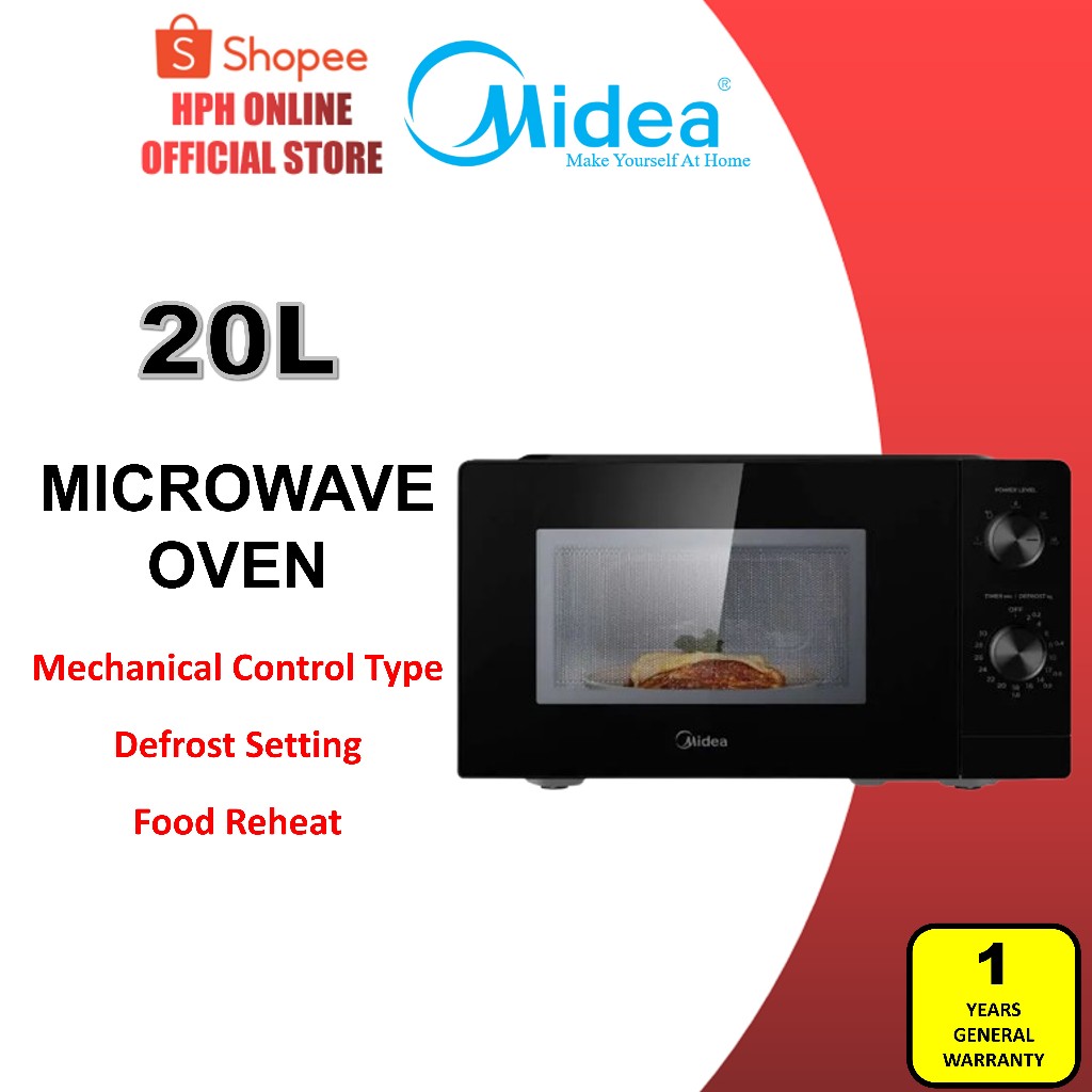 Midea Microwave Oven (20L / 25L) 微波炉 MM720CGE MM720CXM EM825AGS ...