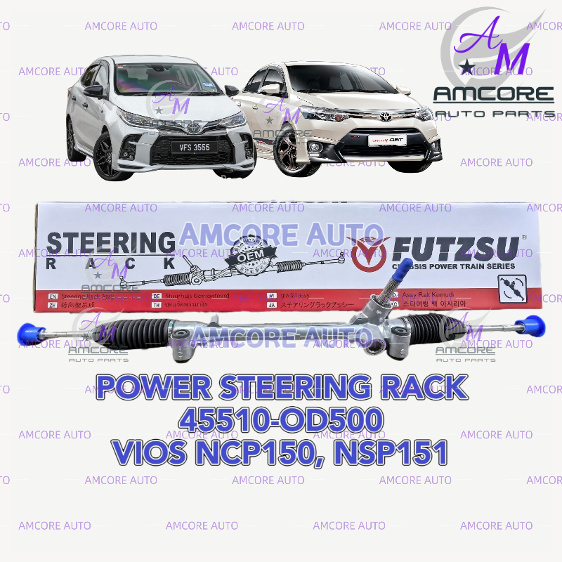 TOYOTA VIOS NCP150 / VIOS NSP151 - POWER STEERING RACK / STEREING GEAR ...