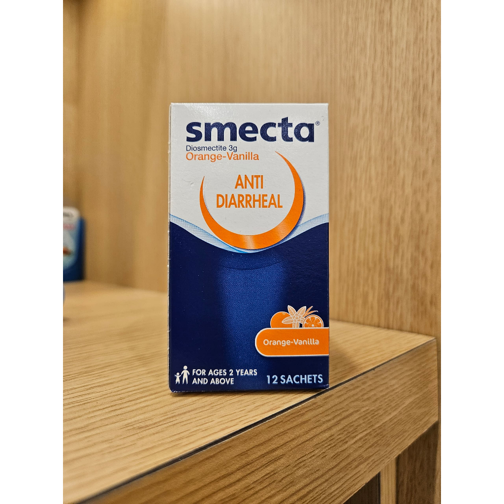 SMECTA ANTI DIARRHEAL ORANGE-VANILLA 12'S | Shopee Malaysia