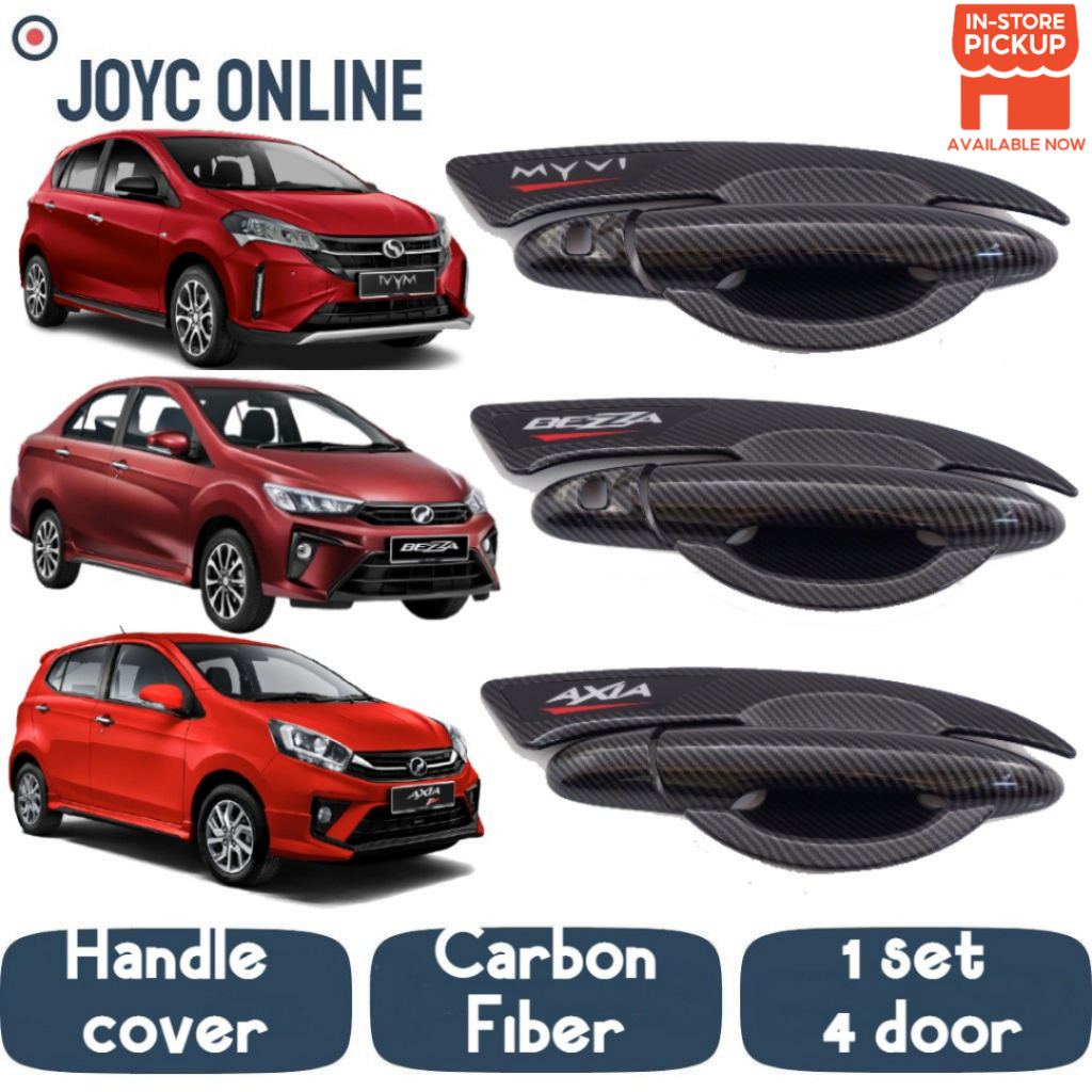 CARBON FIBER JOYC Perodua Myvi / Bezza / Axia / Alza / Ativa Door ...