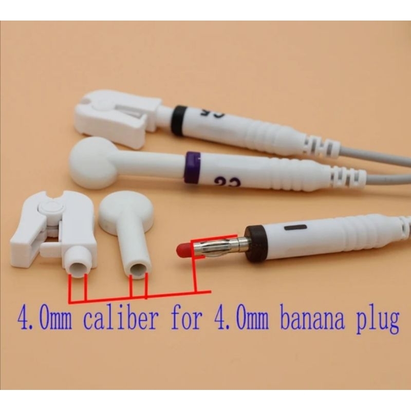 ECG Snap-Clip Electrode Adaptor 10 Pcs | Shopee Malaysia