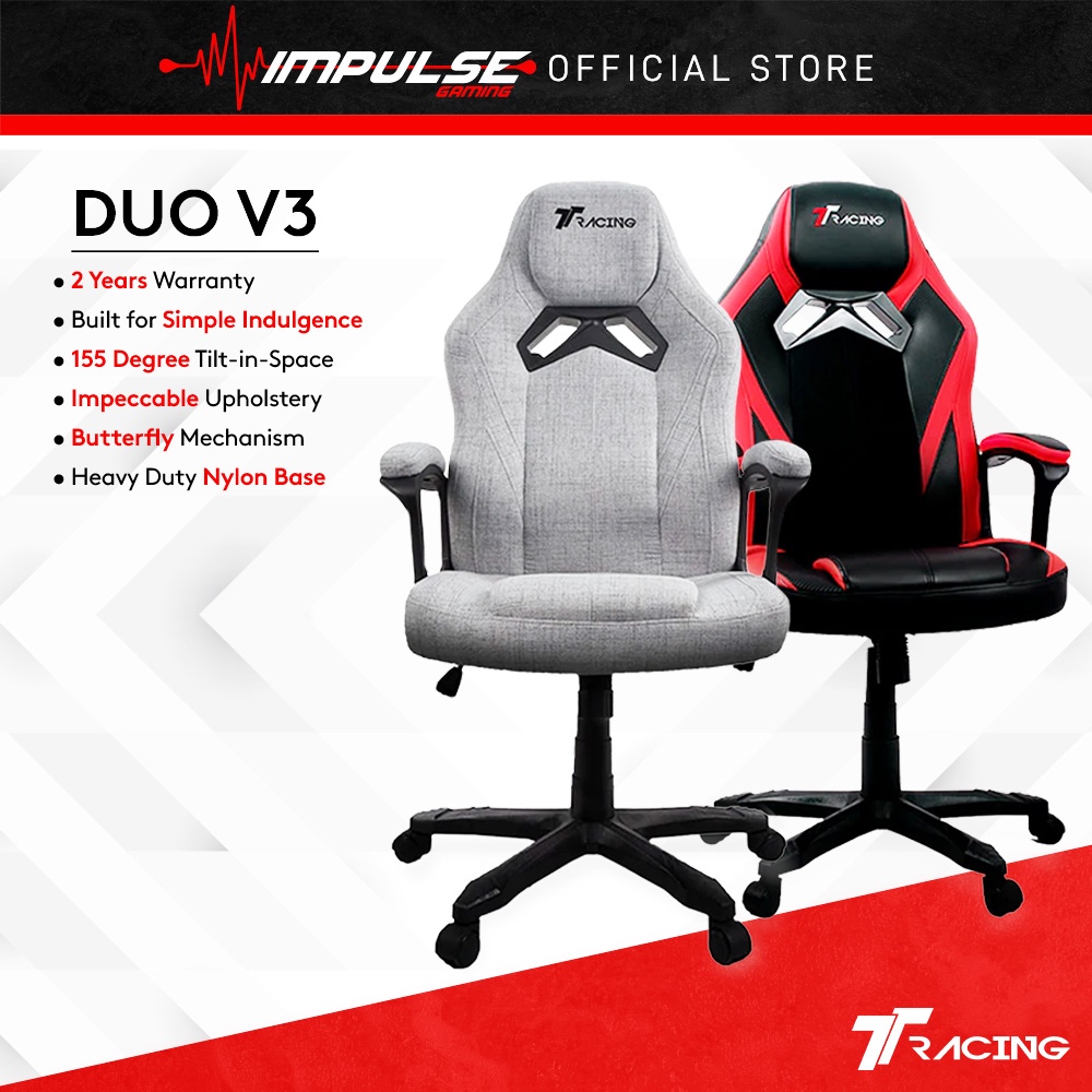 TTRacing Duo V3 Gaming Chair Office Chair Kerusi Gaming [2 Years ...