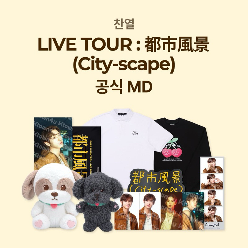 Pre-Order | EXO Chanyeol 2024 Live Tour [City-Scape] Official MD ...