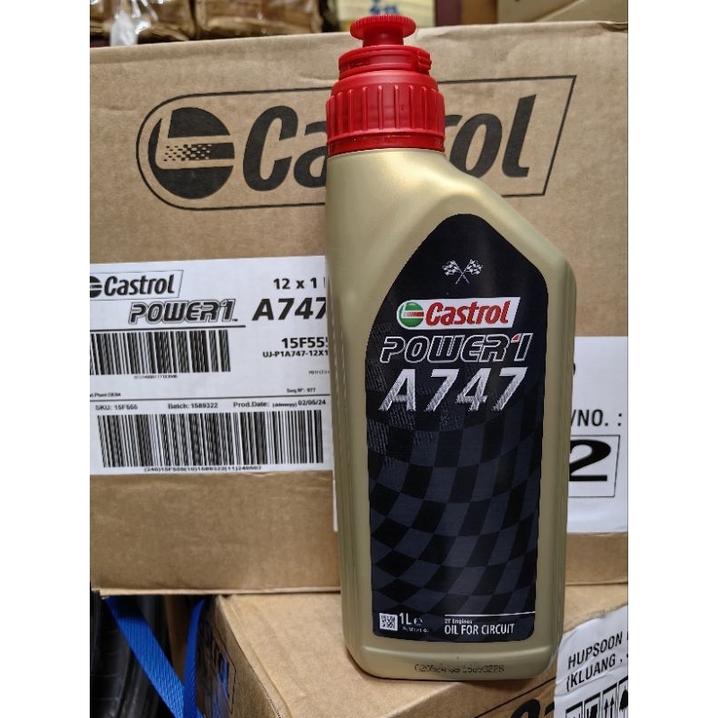 Castrol Power 1 A747 2T Oil | Shopee Malaysia