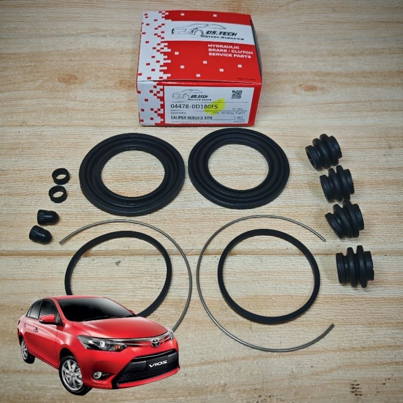 TOYOTA VIOS NCP150,NCP151,NSP151,YARIS FRONT CALIPER DISC BRAKE REPAIR ...