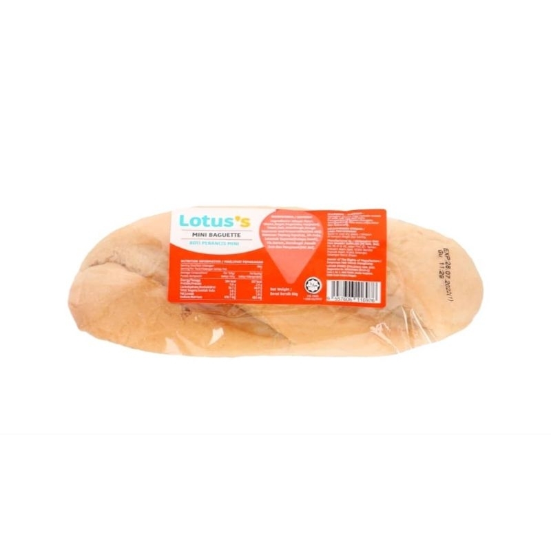 LOTUS Mini Banquette Bread 100g | Shopee Malaysia