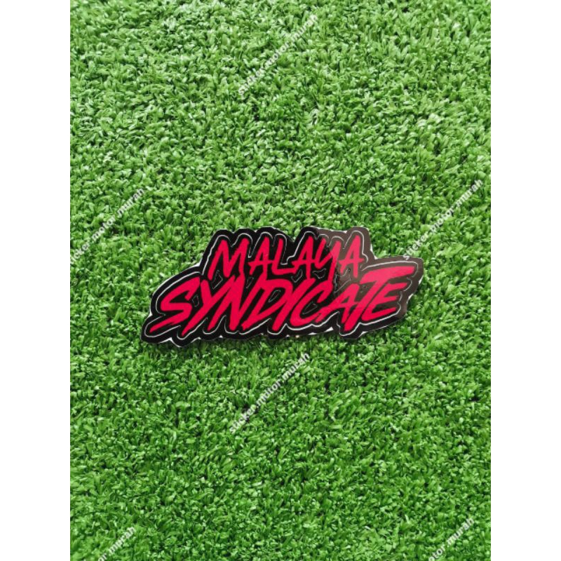 STICKER MINI MALAYA SYNDICATE | Shopee Malaysia