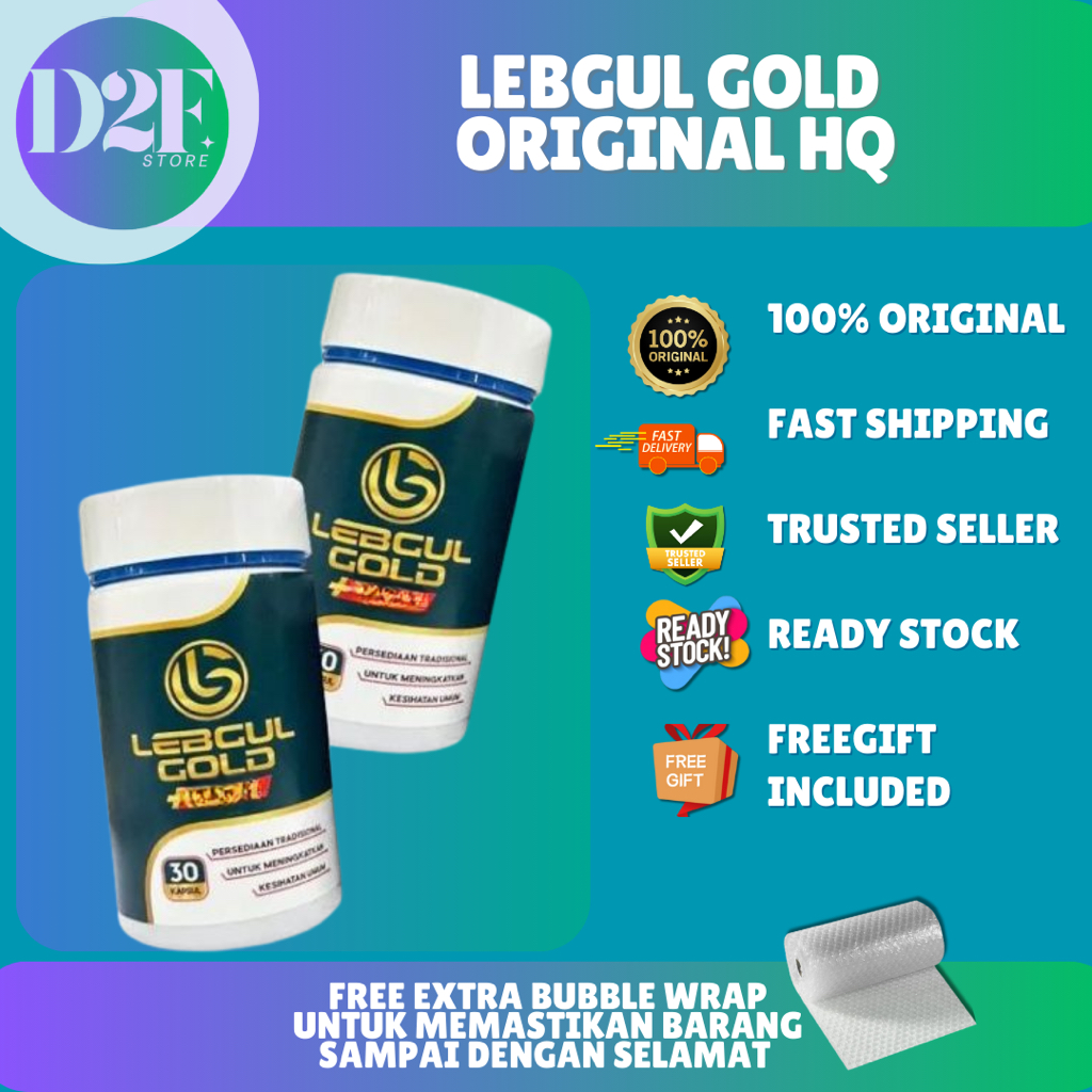 [ORIGINAL DISTRIBUTORS] LEBGUL GOLD PLUS CAPSULE UNTUK MASALAH 3 ...