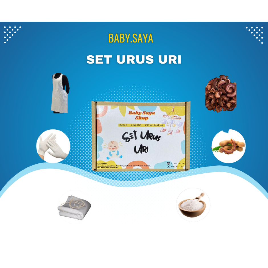SET URUS URI PATUH SYARIAH SENANG URUS. SESUAI UNTUK YANG PERTAMA KALI TANAM URI | Shopee Malaysia