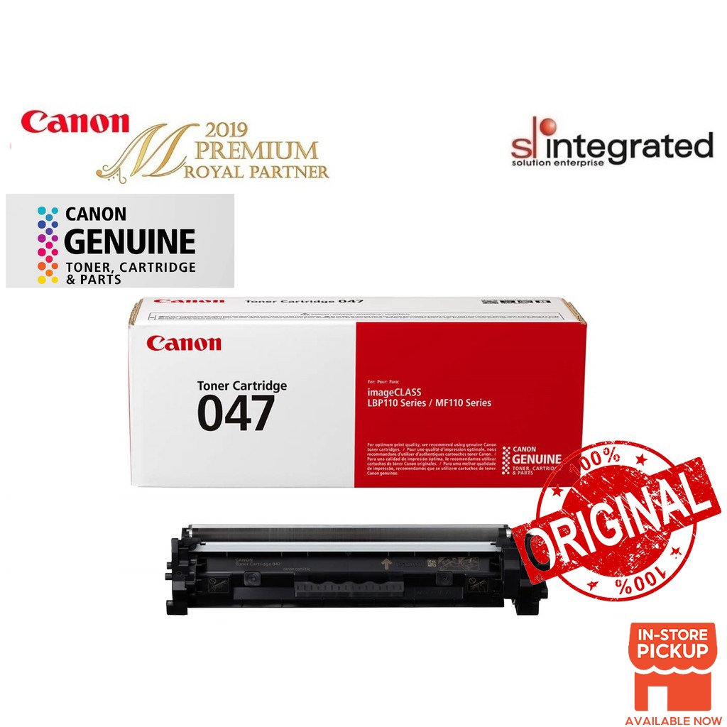 Canon 047 Black Toner Cartridge (Original) | Shopee Malaysia