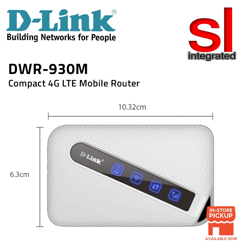D-Link DWR-930M 4G LTE Mobile Router | Shopee Malaysia