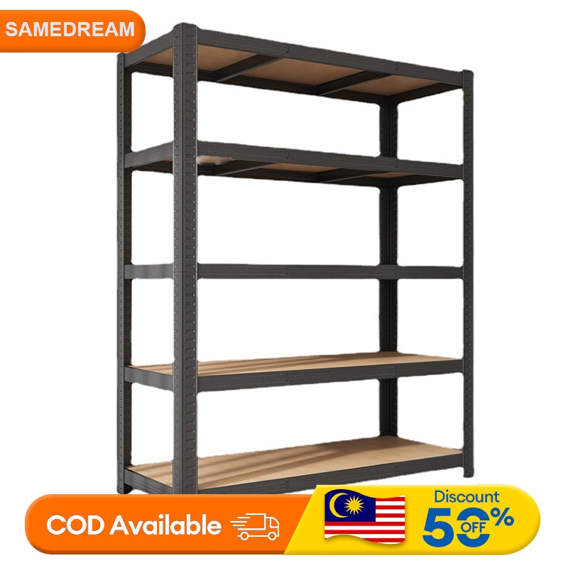 4/5/6Layers Storage Rack Boltless Rack Serbaguna Bertingkat Store ...
