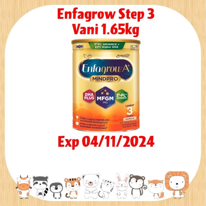 Enfagrow A+ Step 3 Asli/ Vanilla (1.65kg/2.32kg/500g) | Shopee Malaysia
