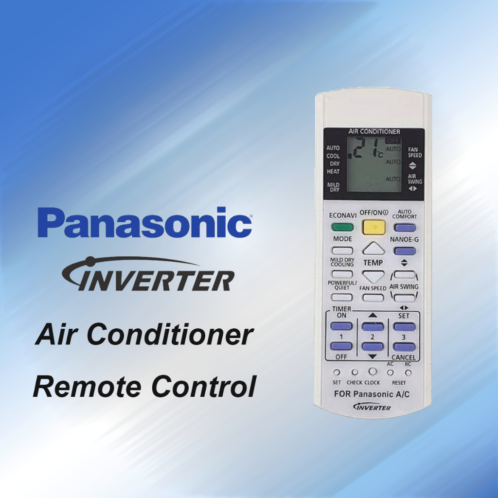 Panasonic Inverter Air Conditioner Remote Control | Shopee Malaysia