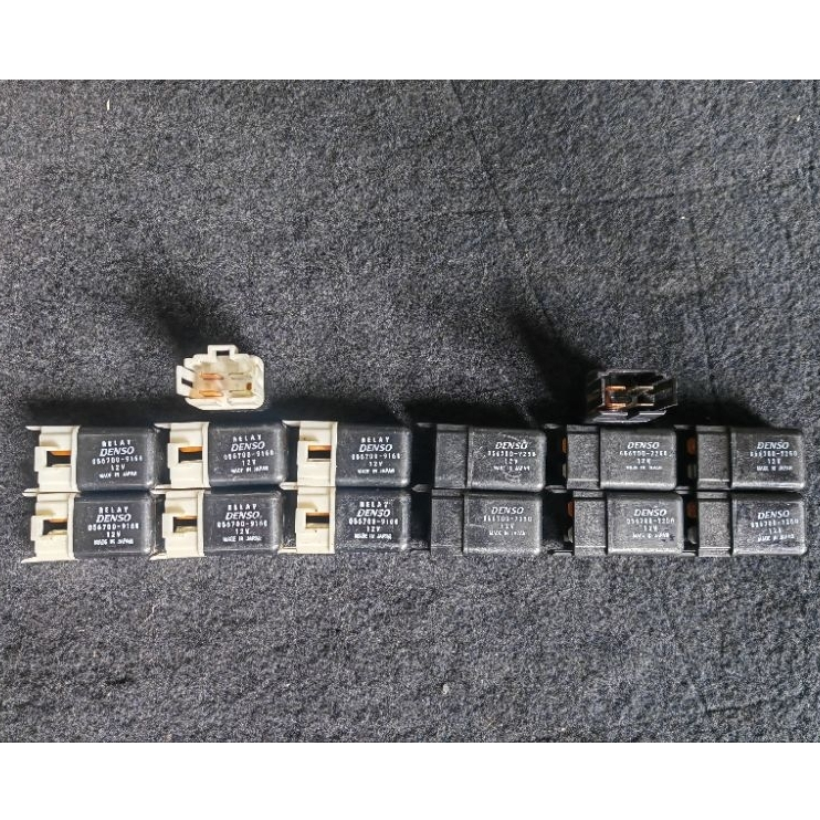 DENSO 4 PIN RELAY FUSE ( 056700-9160 ) & ( 056700-7250 ) 4 PIN RELAY ...