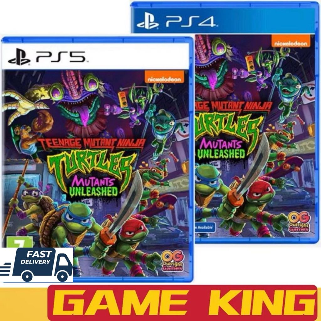 PS4 / PS5 Teenage Mutant Ninja Turtles Mutants Unleashed (R2)(English ...