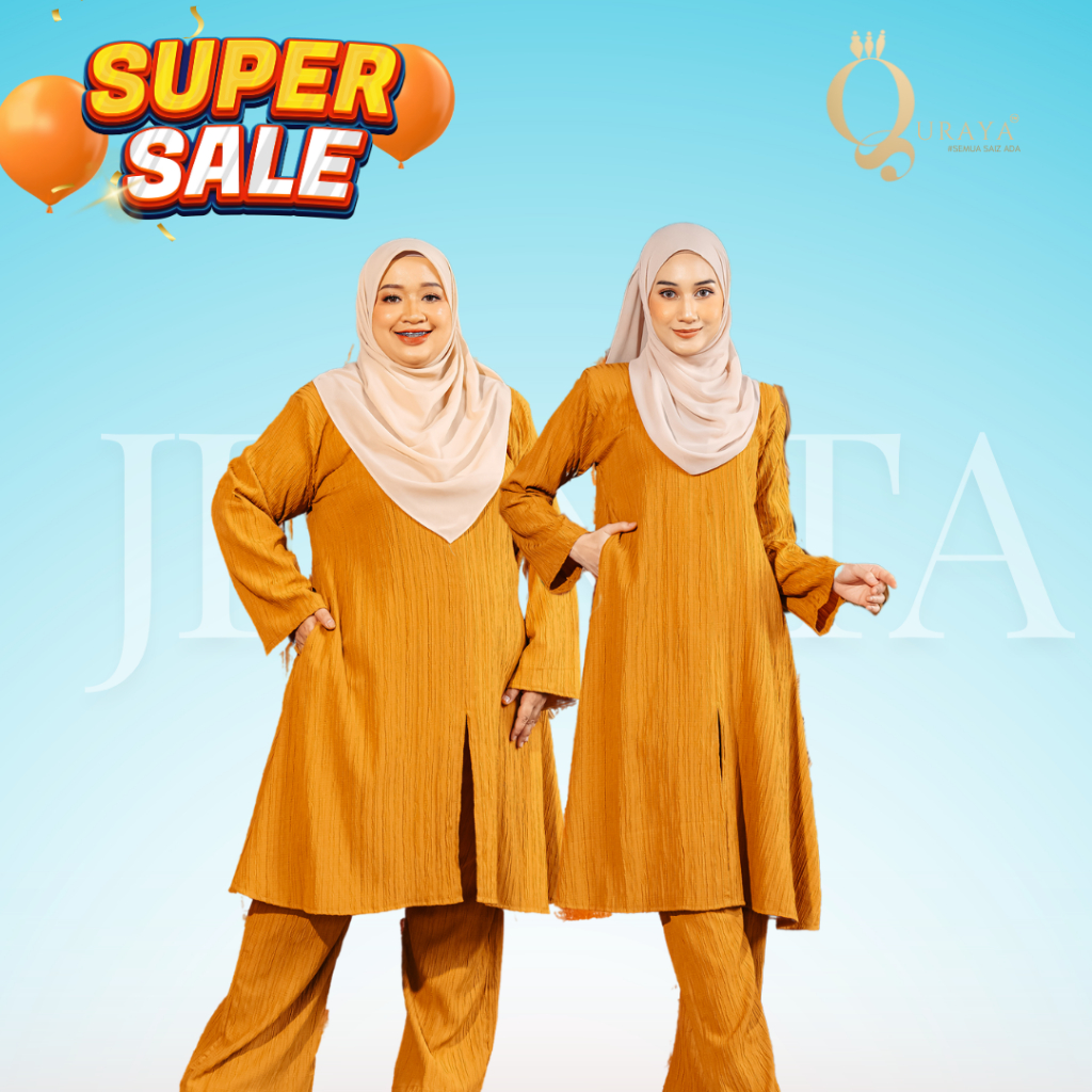 SUIT JESNITA IRONLESS PLUSSIZE S HINGGA 5XL, MATERIAL BEAUTY LINE ...
