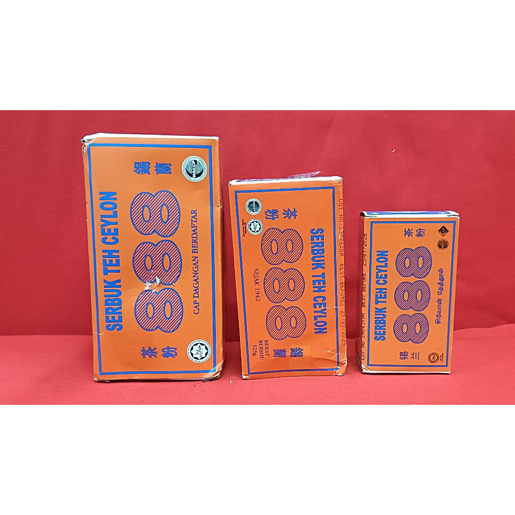888 TEH POWDER / 888 SERBUK TEH CEYLON / 888 TEA POWDER / NO.1 888 TEH ...