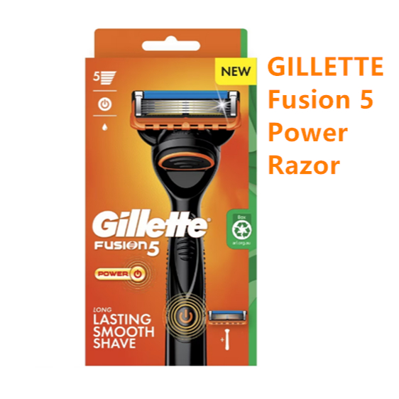 GILLETTE Fusion 5 Power Razor 1's | Shopee Malaysia