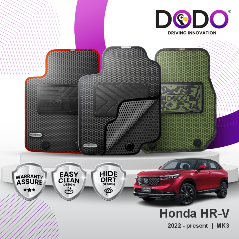 Dodo® Car Mat Honda HRV 2022-Present MK3 | Shopee Malaysia