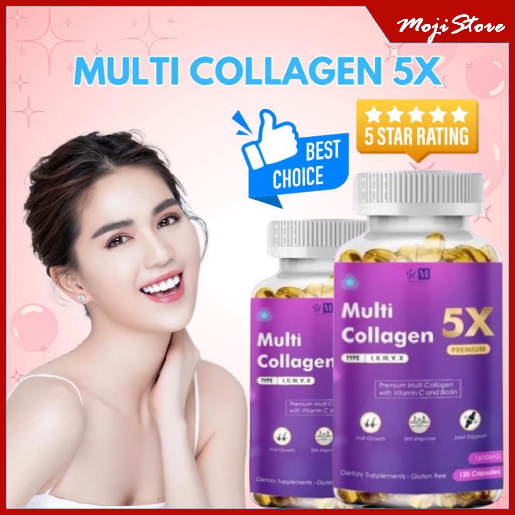 Multi Collagen 5X Premium - Advanced Collagen Formula for Skin & Health ...