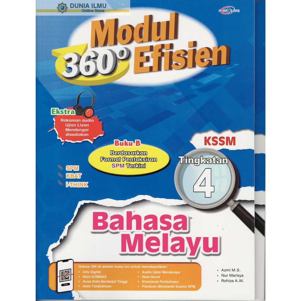 BUKU LATIHAN : MODUL 360 EFISIEN BAHASA MELAYU BUKU A & BUKU B TINGKATAN 4 KSSM | Shopee Malaysia