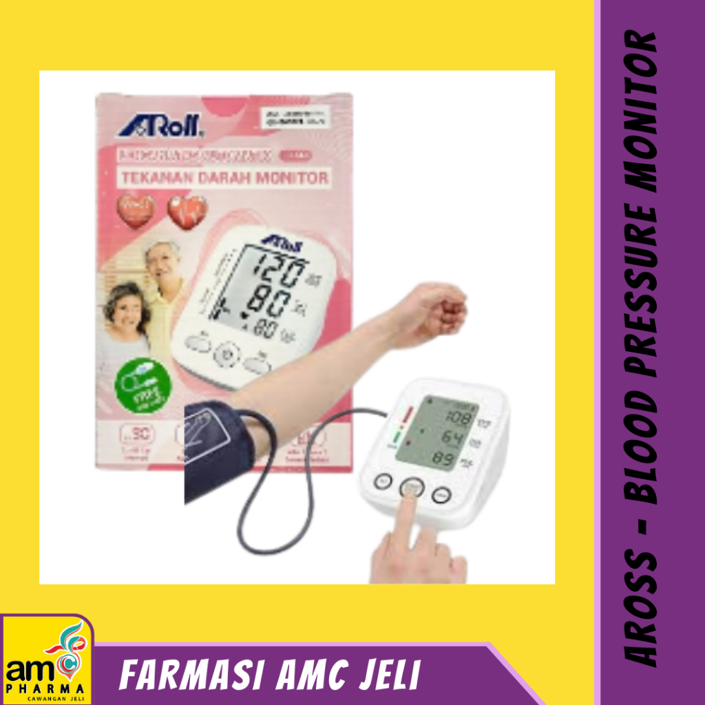AROSS DIGITAL BLOOD PRESSURE MONITOR SET LD-562 -mesin check tekanan darah, blood pressure ...