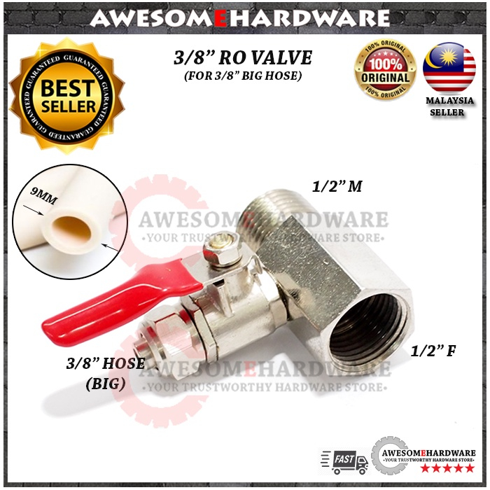 STAINLESS STEEL COWAY ADAPTOR WATER FILTER RO JOINT FITTING RO VALVE ...