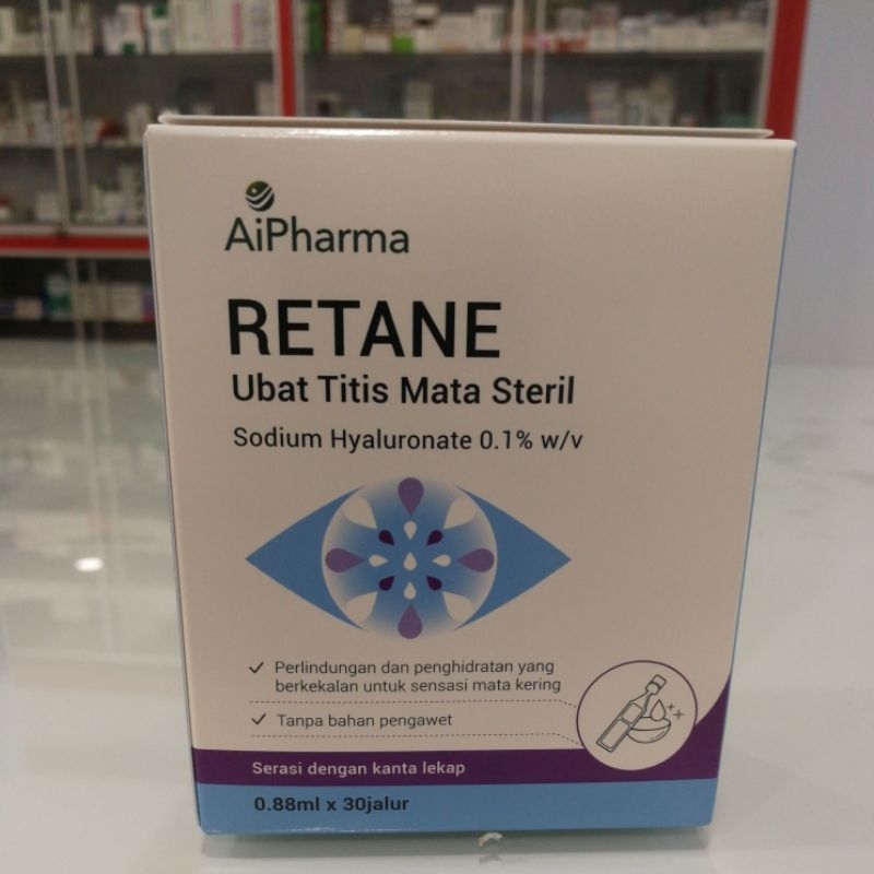 Retane Sterile Eye Drops 30's | Shopee Malaysia