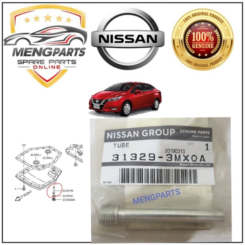 ORIGINAL NISSAN ALMERA N17 AUTO OIL PAN DRAIN PLUG ADEPTOR , AUTO PAN ...