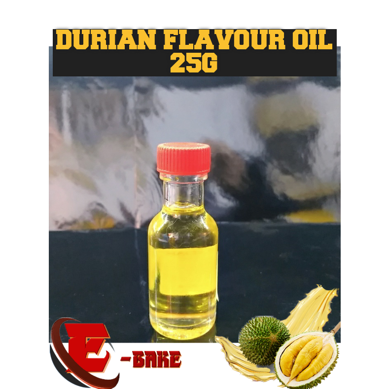 DURIAN FLAVOUR OIL REPACKING |25G| HALAL | Shopee Malaysia
