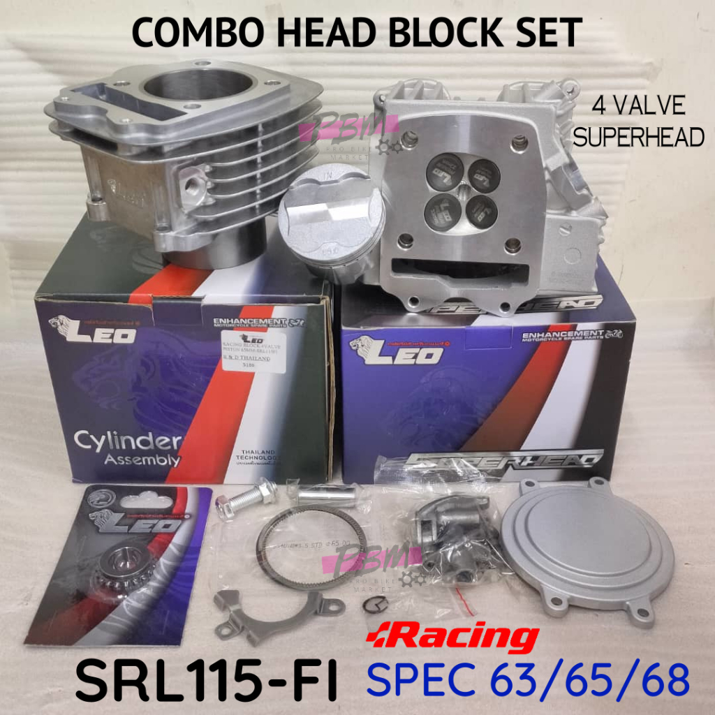SRL115FI SRL115 FI (LEO) Combo Set Spec Head Block 4 Valve LC135 ...