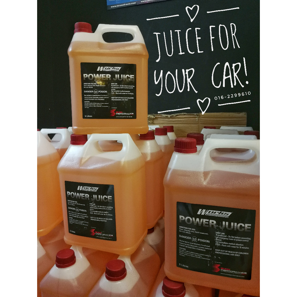 Power Juice / Water-Methanol Injection Kit Boost Juice 5L Premix ...
