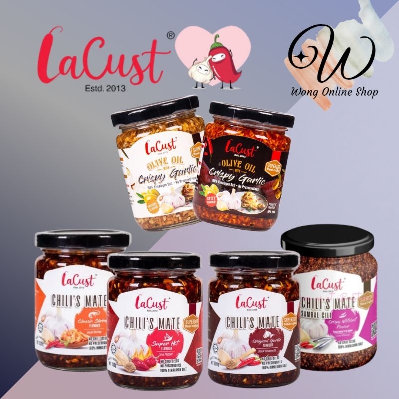 【La Cust】Chili's Mate / Olive Oil 200g | Shopee Malaysia