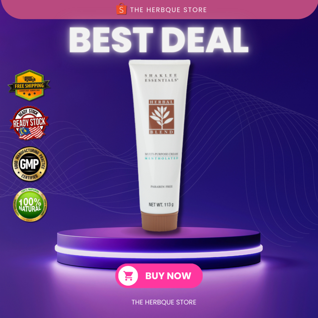 SHAKLEE HERBAL BLEND MULTI-PURPOSE CREAM KRIM HERBA LUKA DAN PARUT (HQ ...
