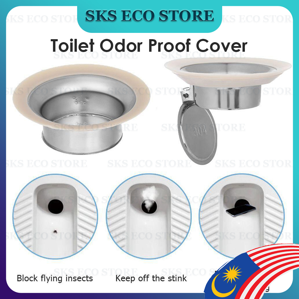 304 Stainless Steel Anti Smell Drain Cover Toilet Odor Stopper Anti ...