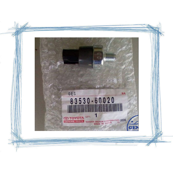 {JS} TOYOTA VIOS/ALTIS/CAMRY OIL PRESSURE SWITCH (GREY)(83530-60020 ...