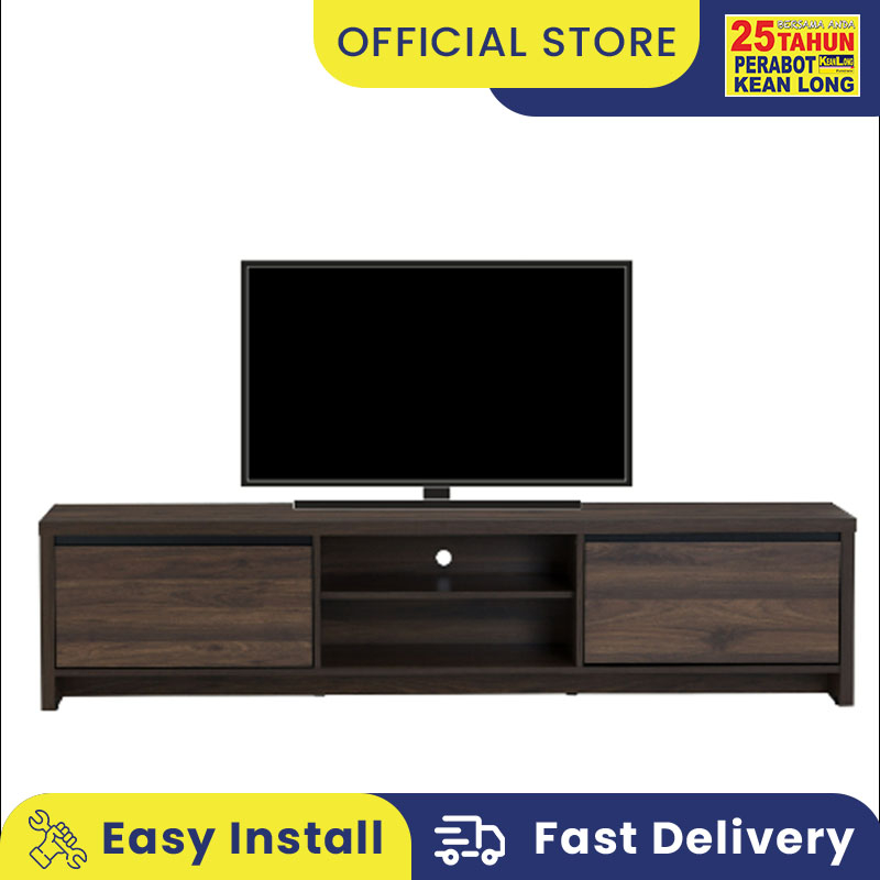 KLSB Belden 1.8M TV Cabinet / Rak TV / TV Cupboard / Kabinet TV ...