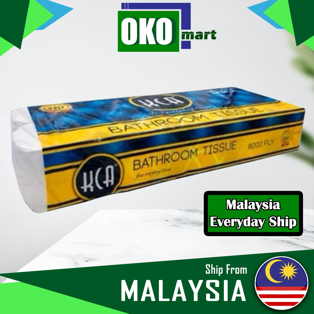 Ready Stock At Malaysia - Kca bathroom tissue roll 8000s x 3ply x10 ...