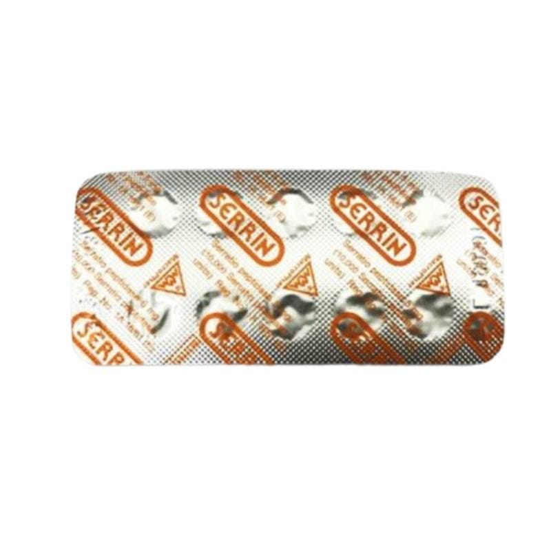 SERRIN TABLET 5MG for Reduce SWELLING/Inflammation /SAKIT GIGI ...