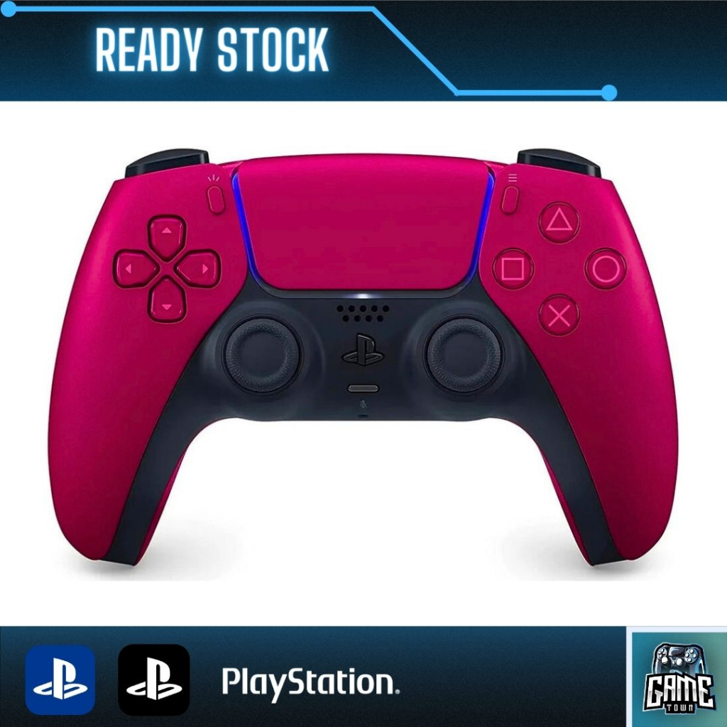 PS5 DS5 DualSense Wireless Controller (Cosmic Red) | Shopee Malaysia
