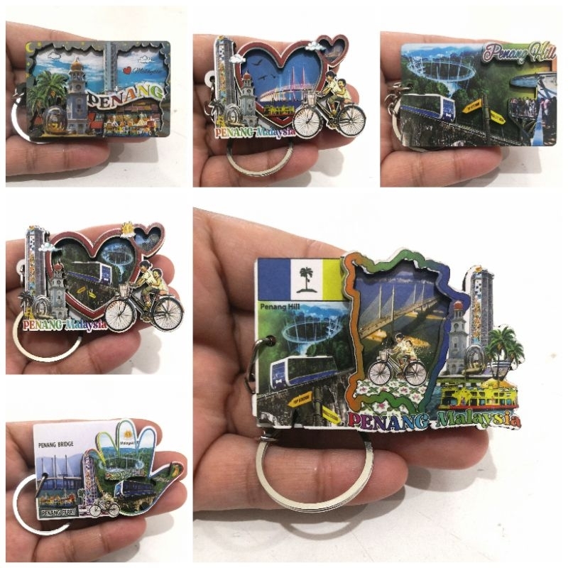 Penang | KL | Kebaya | MALAYSIA | KLCC KeyChain Collection ~ Come in ...
