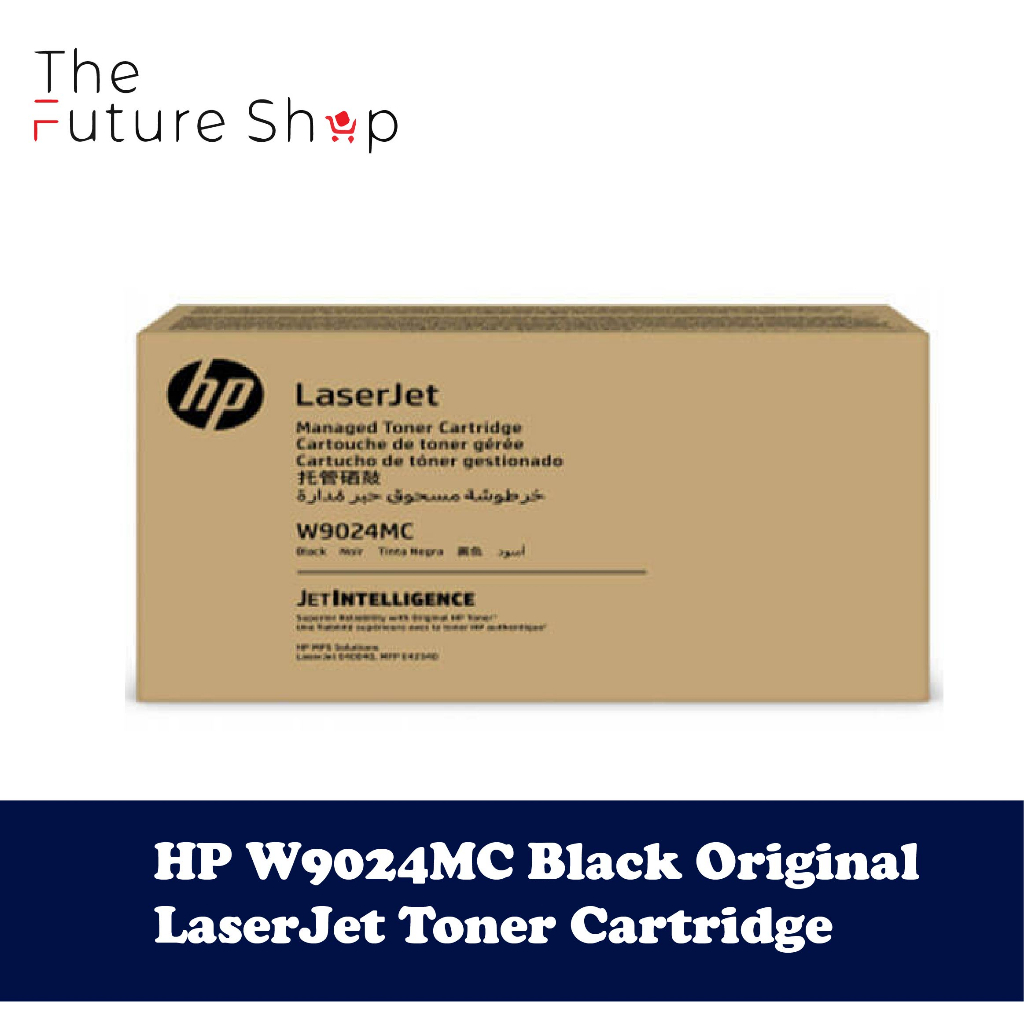 HP W9024MC High Yield Black Managed Original LaserJet Toner Cartridge ...