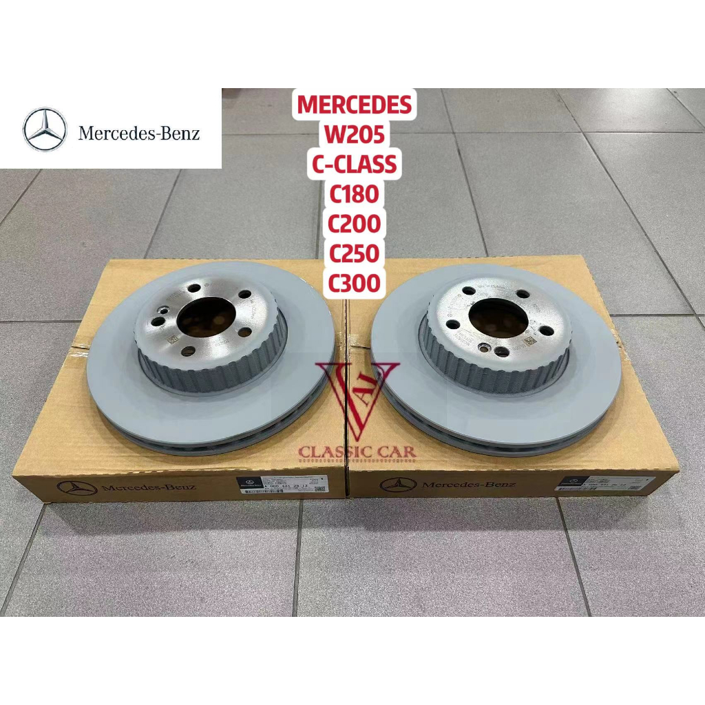 ( 100% ORIGINAL ) MERCEDES BENZ C-CLASS W205 C180 C200 C250 C300 FRONT ...