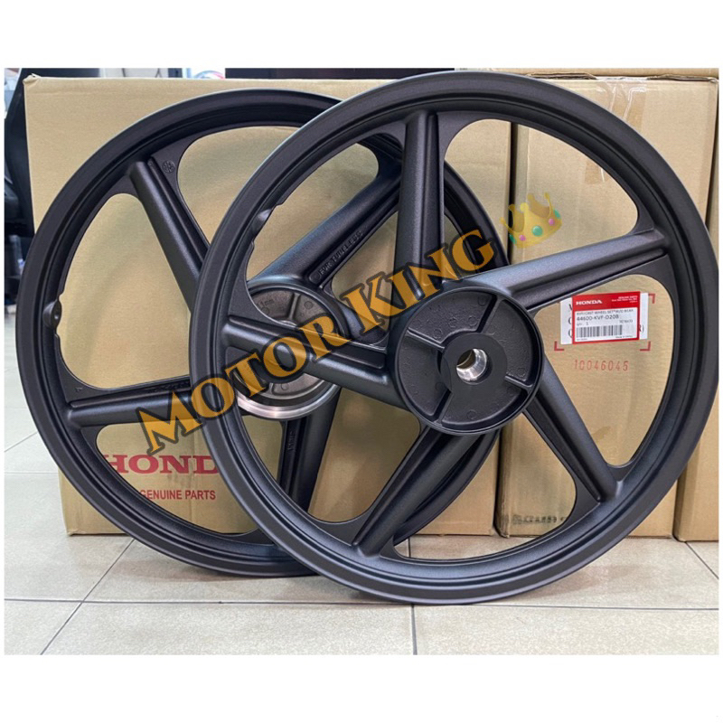 Sport Rim Honda Ex5 Dream / Wave 100 / Wave 100R 100% Honda Original Cast Wheel Ex5 Dream / W100 ...
